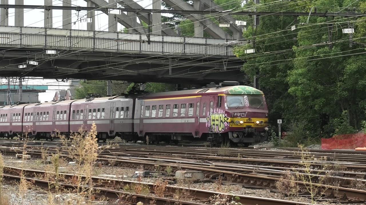 NMBS SNCB | AM75 Bordeau | Dendermonde | L57 Naar Lokeren | - YouTube