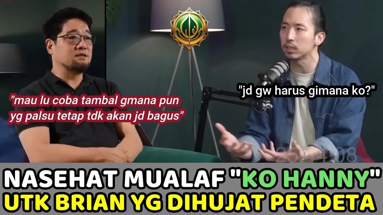 Mualaf Cindo "Hanny Kristianto" Mengajak Brian Siawarta Yg di Kucilkan ...