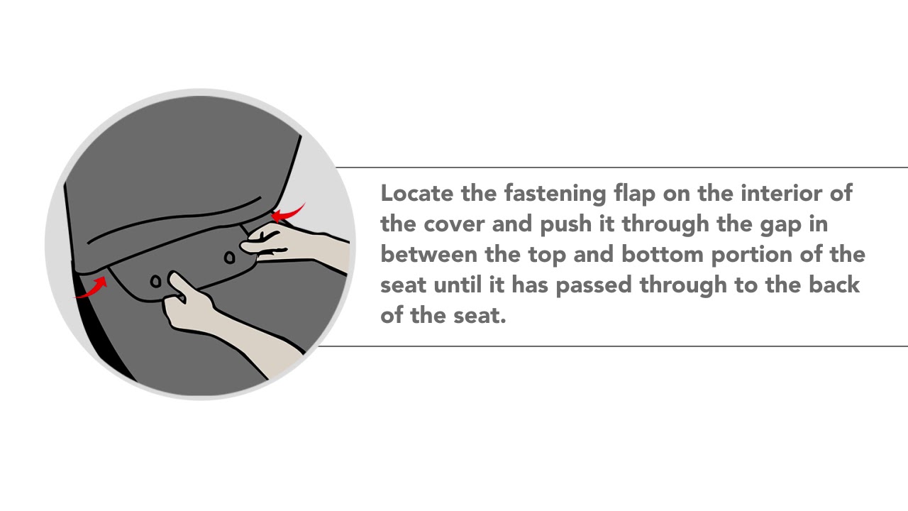 how to install car seat cover video - YouTube