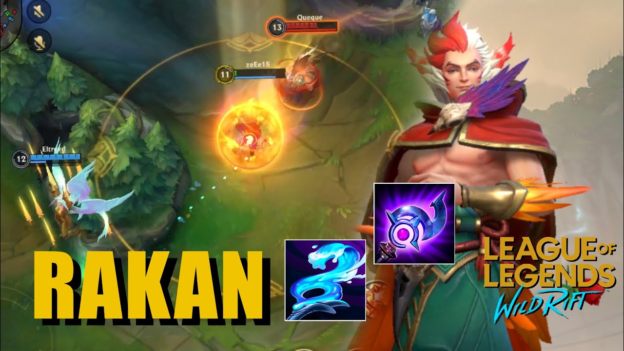 HOW DID WE SURVIVE ALL 5 AP TEAM?! RAKAN IN FULL AP BUILD! | WILD RIFT ...