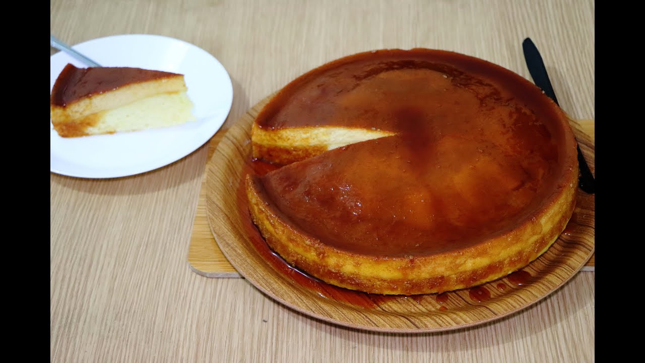 Steamed Custard Cake - YouTube