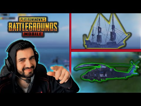 PUBG Mobile KORSAN GEMİSİ VE YENİ HELİKOPTER