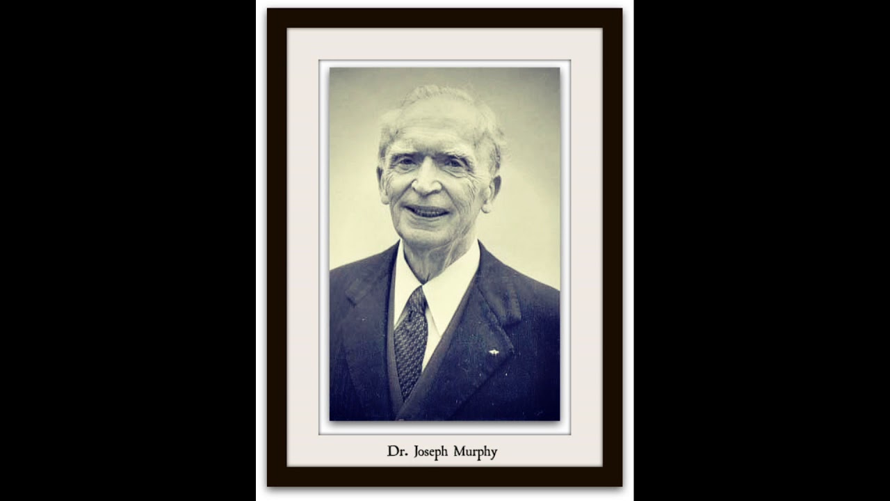Dr. Joseph Murphy Wealth Affirmation God's Wealth Flows Freely ...