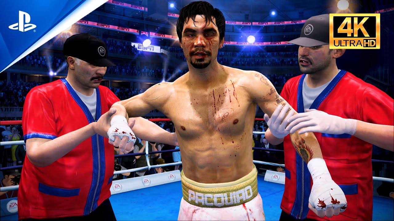 [4K] Fight Night Champion | Pacquiao Knockout | PS3 Emulator On RTX ...