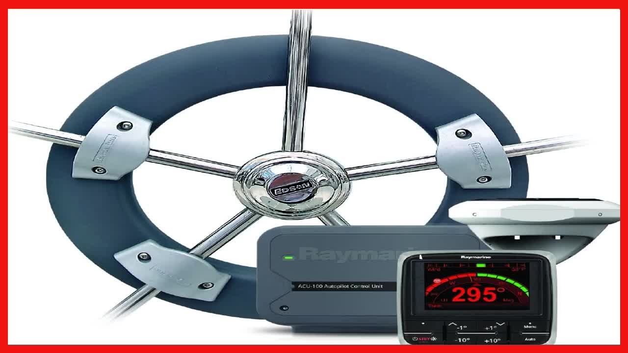 Raymarine EV-100 p70 Wheel Pilot Pack, Gray, Large (T70152) - YouTube