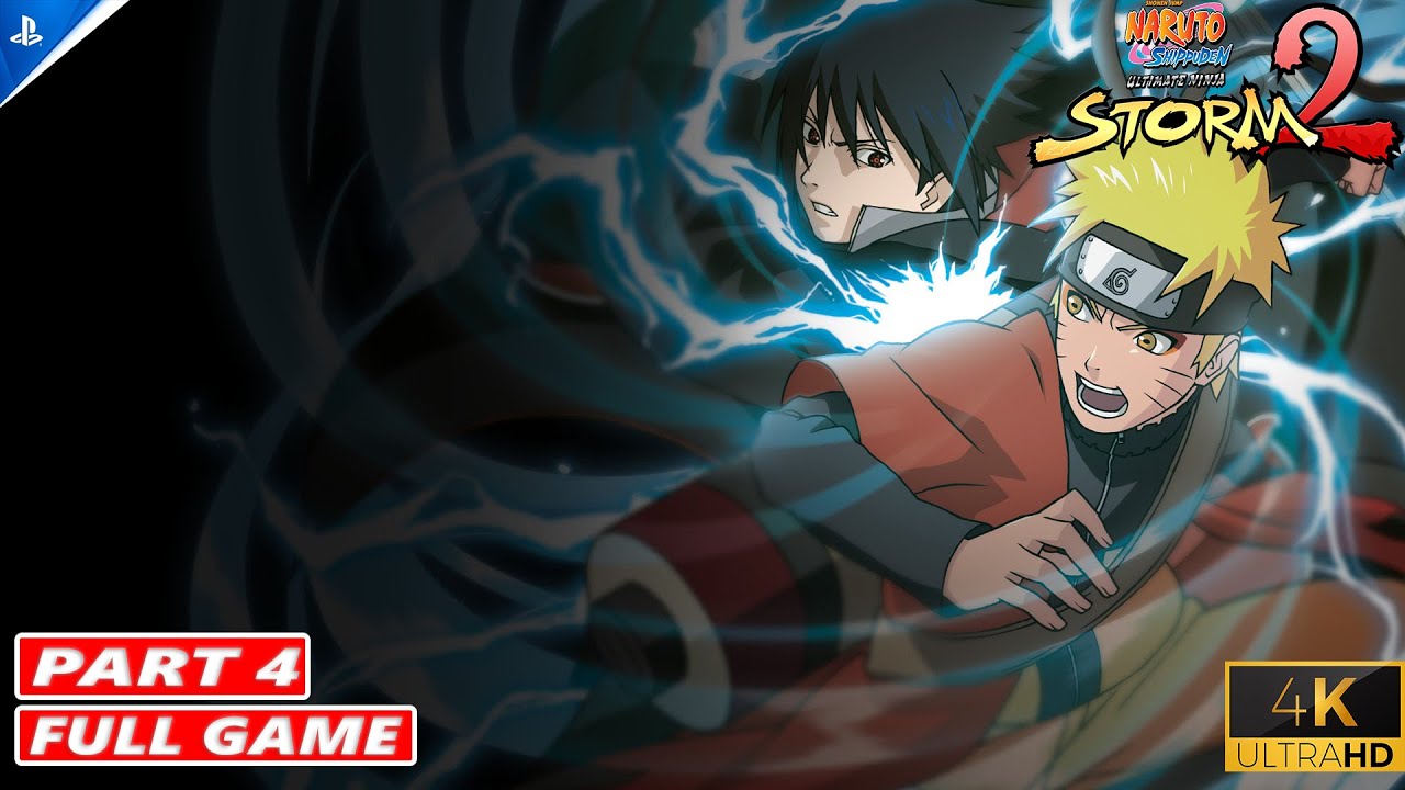 NARUTO ULTIMATE NINJA STORM 2 - part 4 - Walkthrough FULL GAME 4k - YouTube