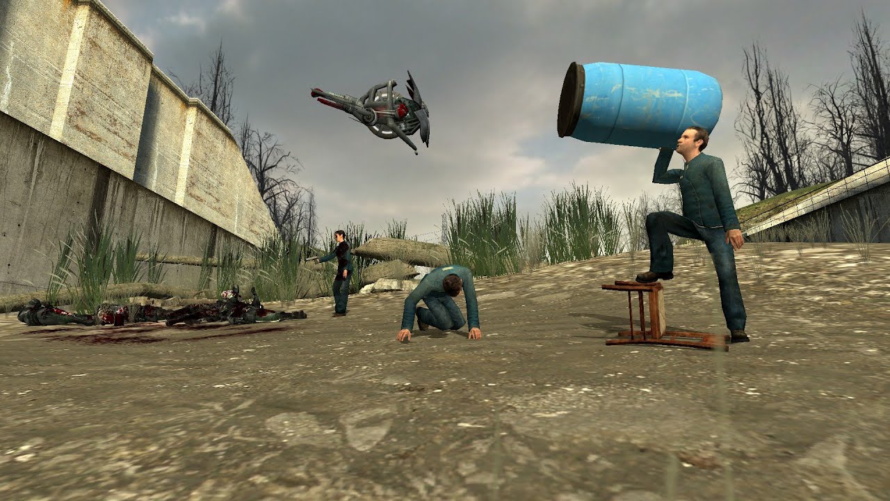 The Half Life 2 Co-Op Disaster. (Part 1?) - YouTube