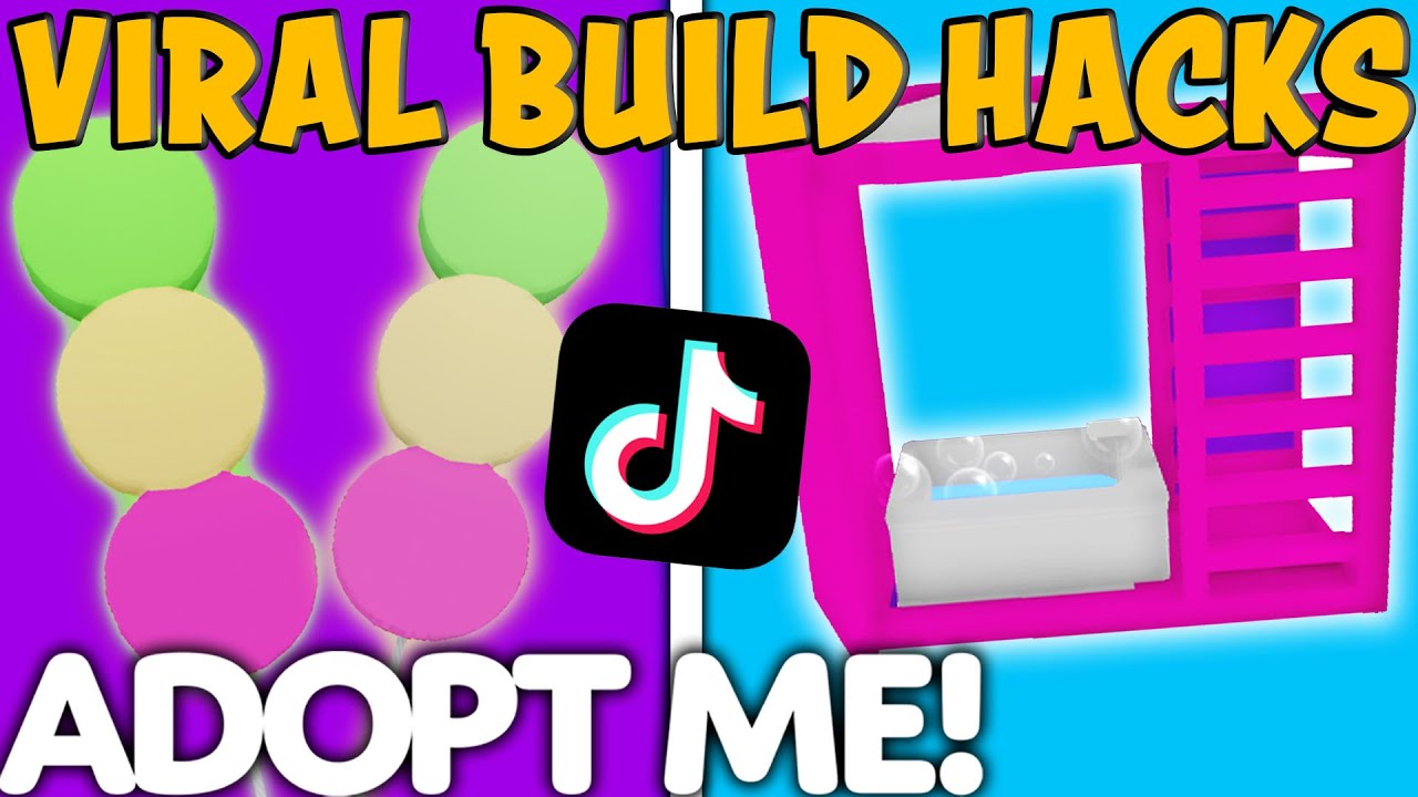 Viral Build Hacks in Adopt Me Building Hacks! (Roblox) - YouTube