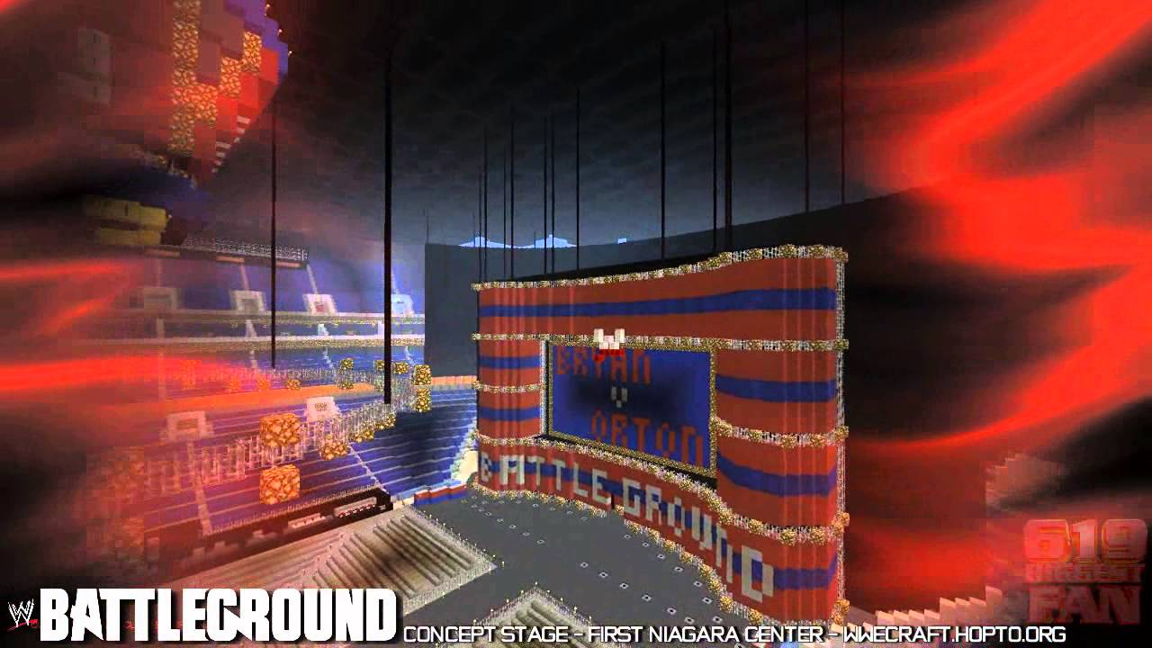 WWE Minecraft BattleGround Custom Stage 2013 - YouTube