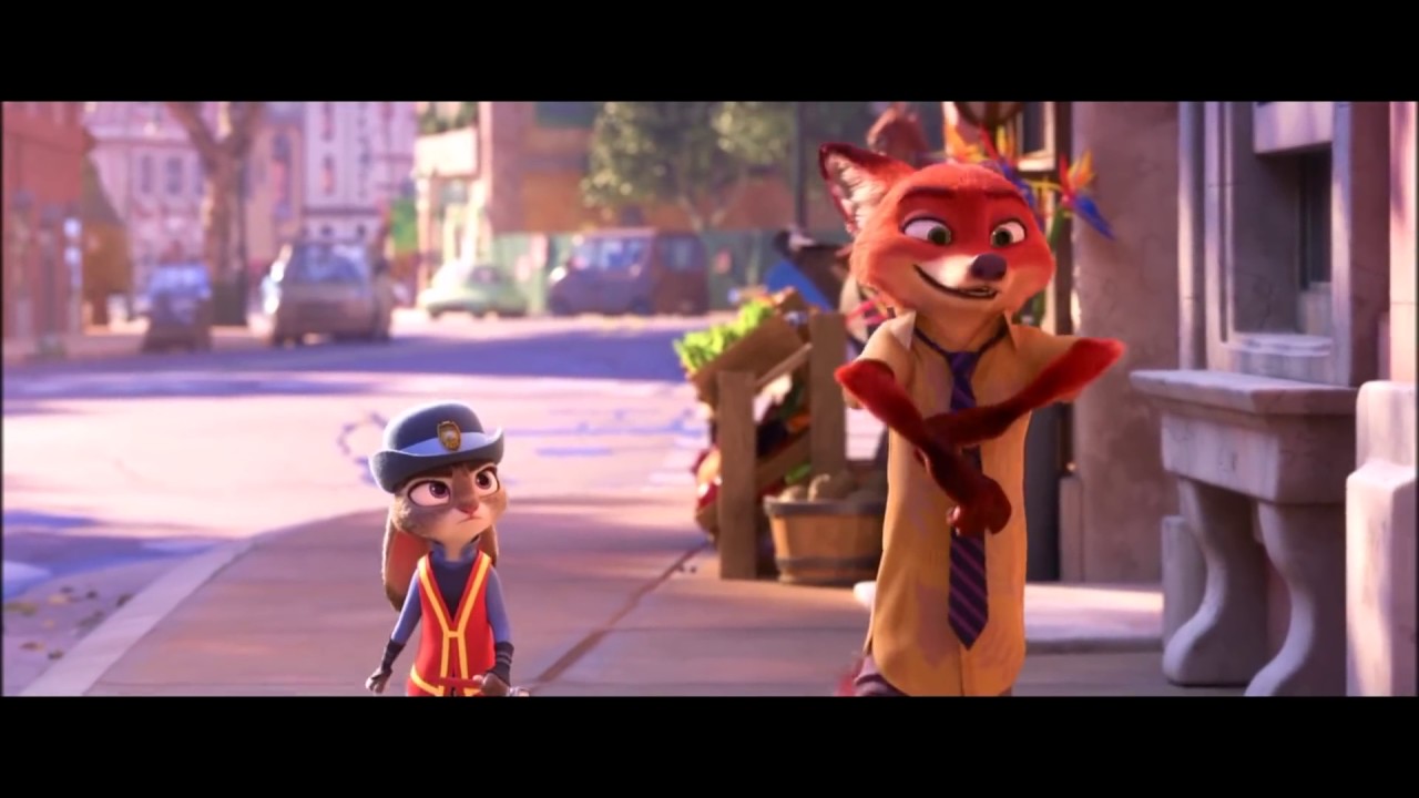 zootopia Nick's hustle to judy scene Full HD - YouTube