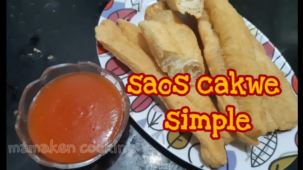 Resep saos cakwe simple - YouTube