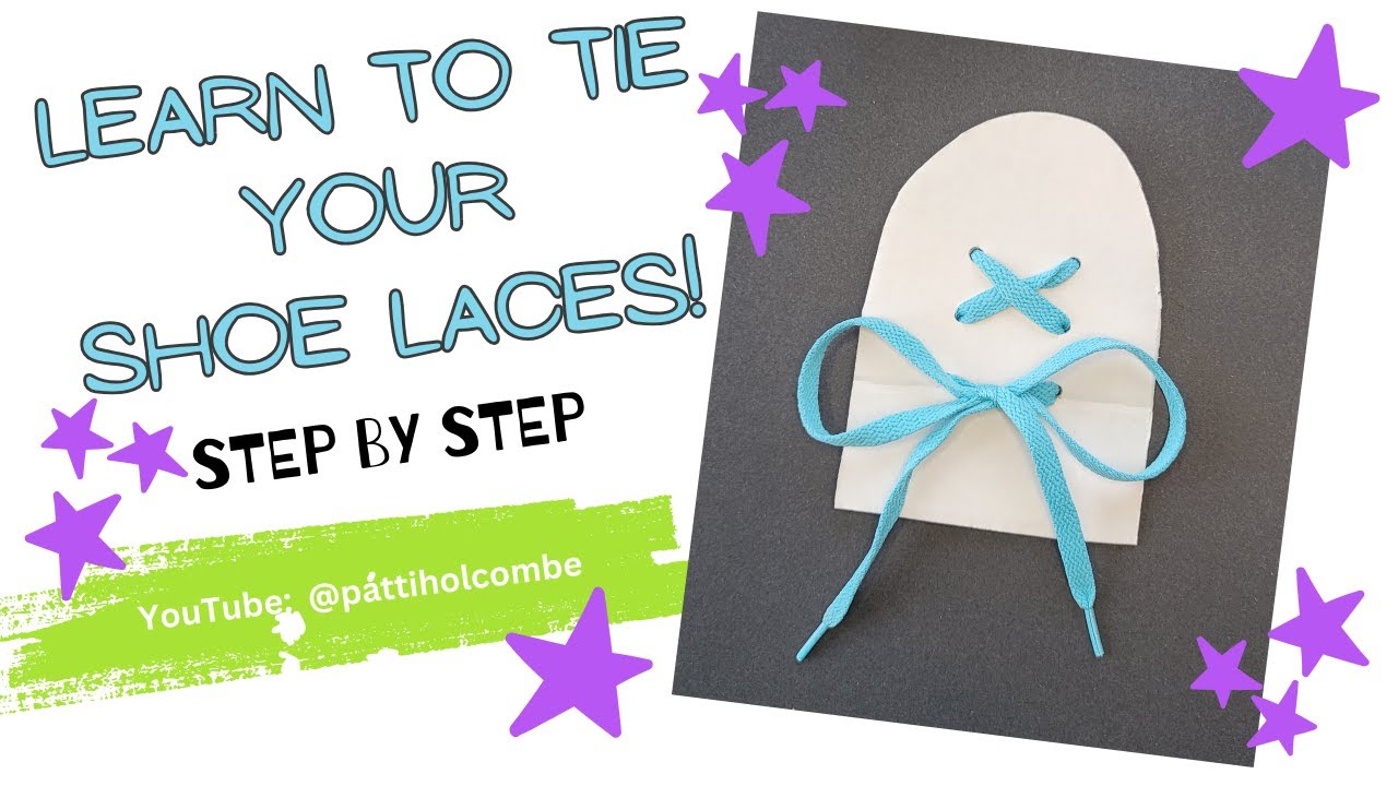 Learn How to Tie Shoe Laces Step by Step - YouTube