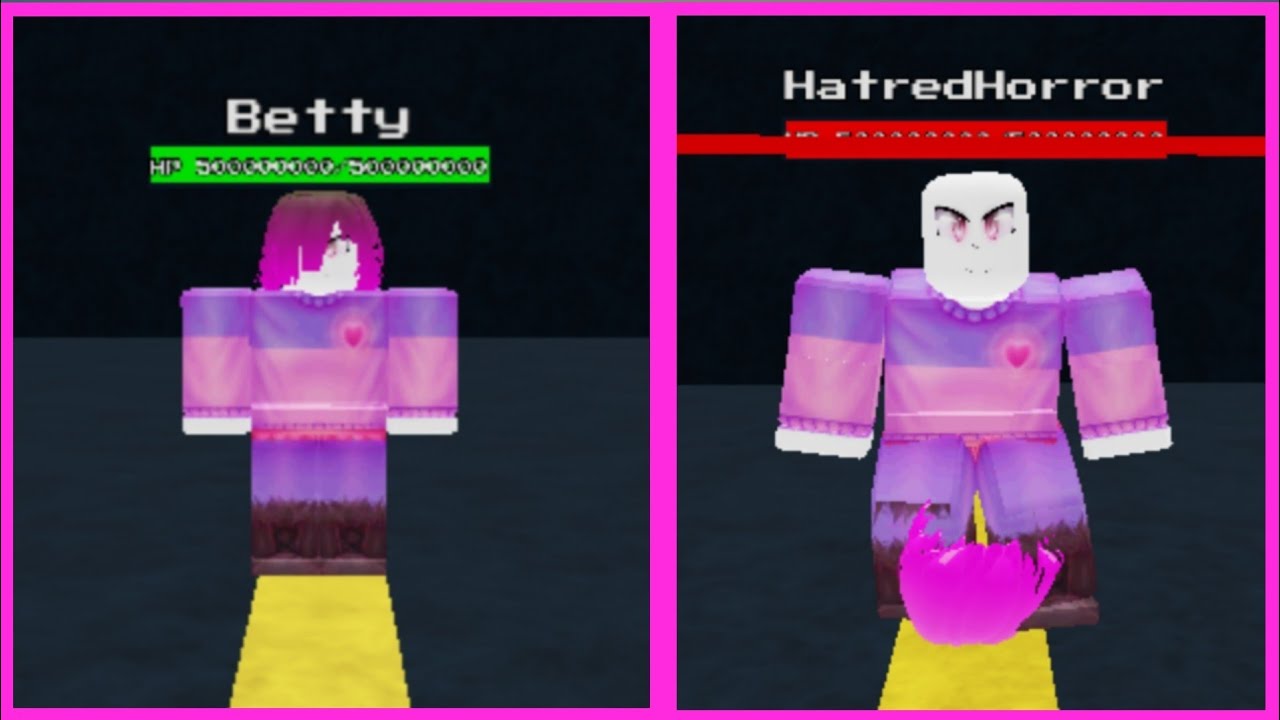 Undertale Last Reset Betty and Betty Scythe [Showcase] - YouTube