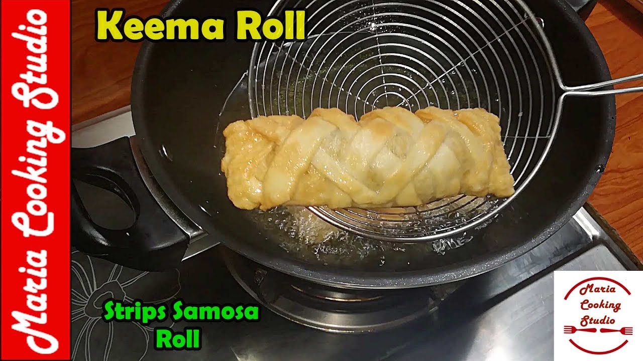 Keema Roll - Strips Samosa Roll - - YouTube