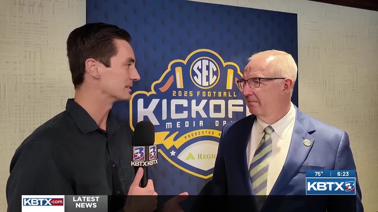 Tyler Shaw one-one-one interview with SEC Commissioner Greg Sankey ...