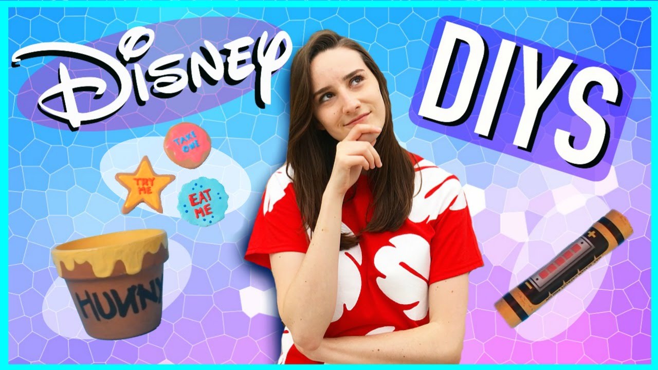 DISNEY DIYS from DISNEY MOVIES - YouTube