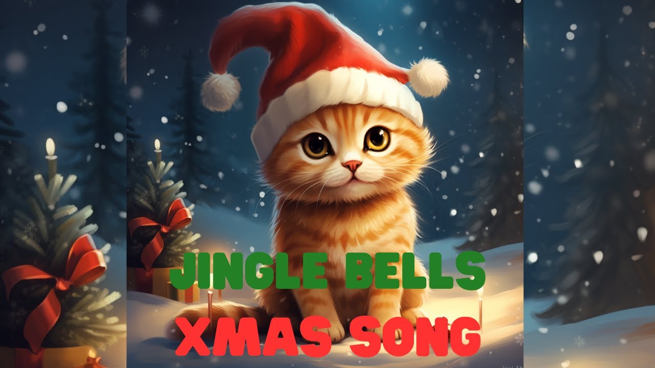 Jingle bells & Christmas song for cat #cats #relaxing #catvideos # ...