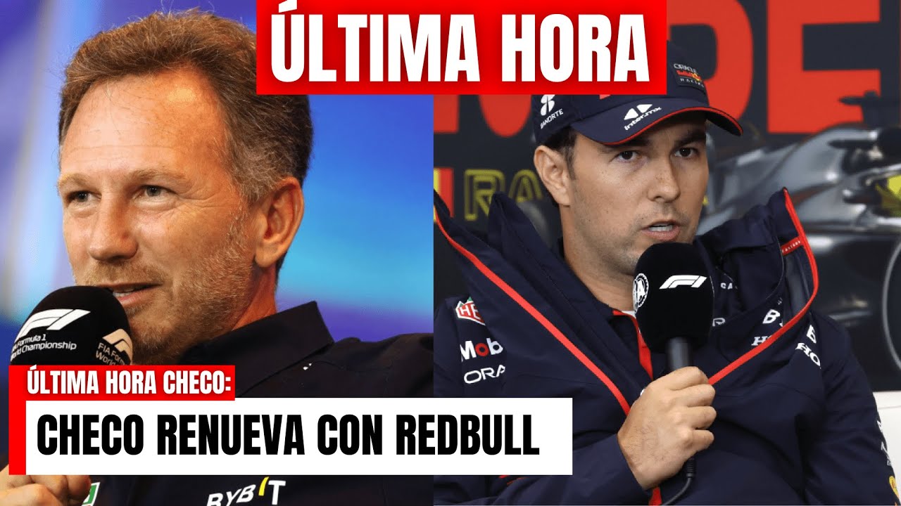 ÚLTIMA HORA: RED BULL toma una DECISIÓN con CHECO *alonso se queda ...