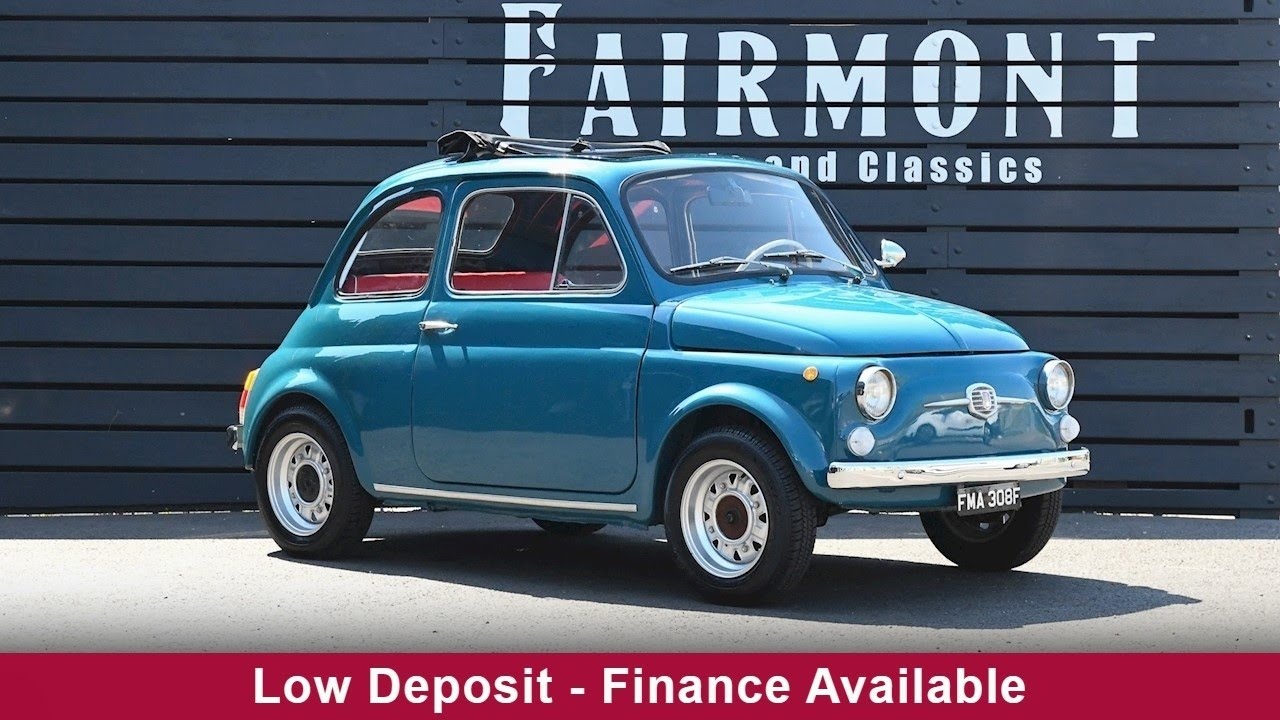 1968 Fiat 500 - Fairmont Sports and Classics - YouTube