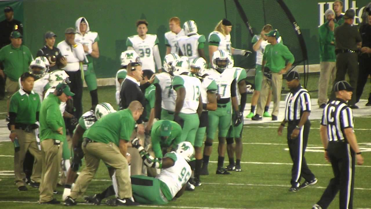 Marshall Thundering Herd Football at Charlotte 49ers #132 - YouTube