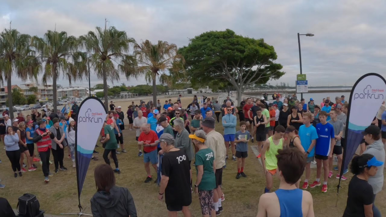 Wynnum parkrun Octogenarian Event. 15.7.2023. - YouTube