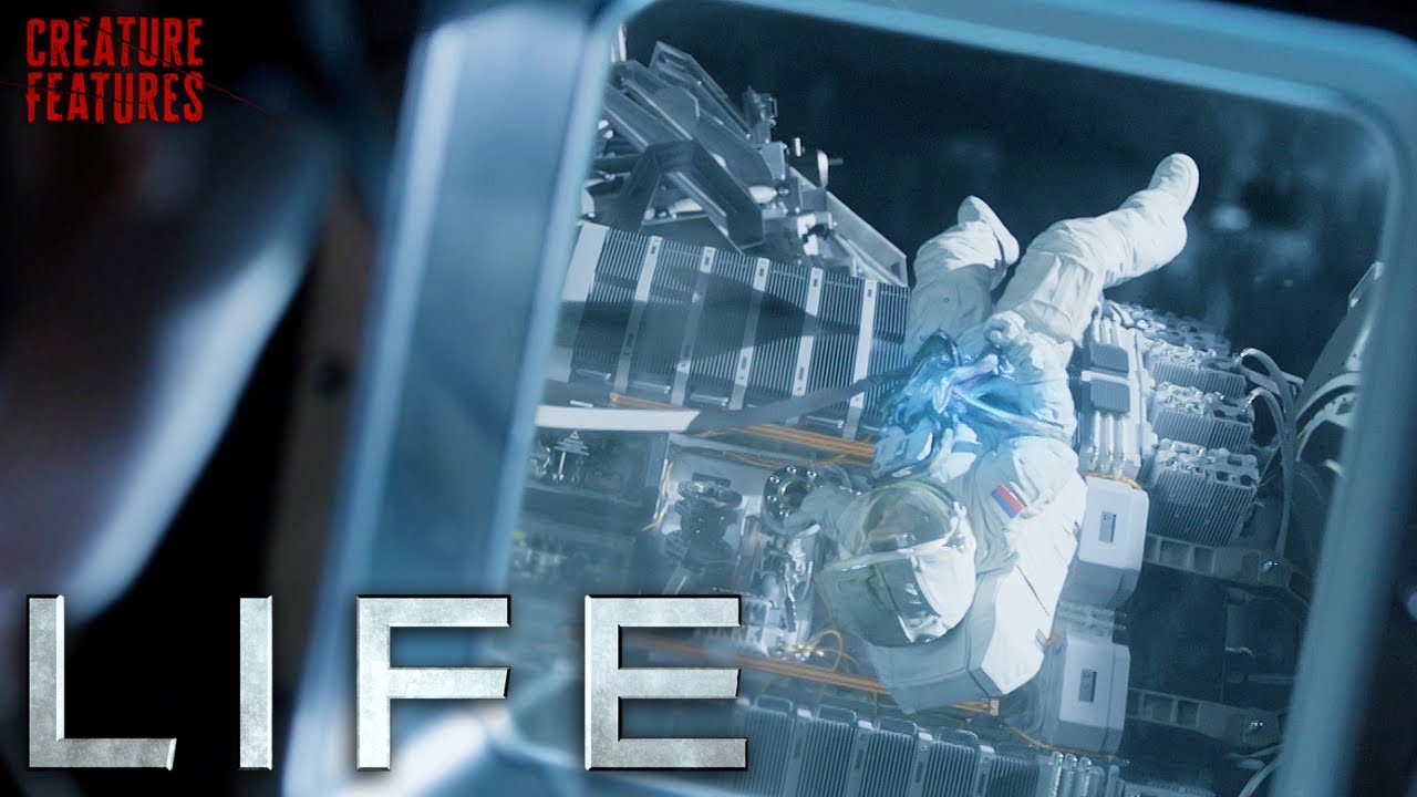 Astronaut Faces Deadly Encounter In Space | Life (2017) | Creature ...