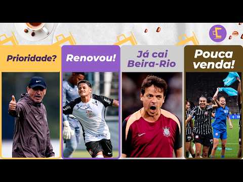 Ramón é prioridade no Corinthians l Diniz pode cair já no Beira-Rio l Joia do Sub-20 renova e +