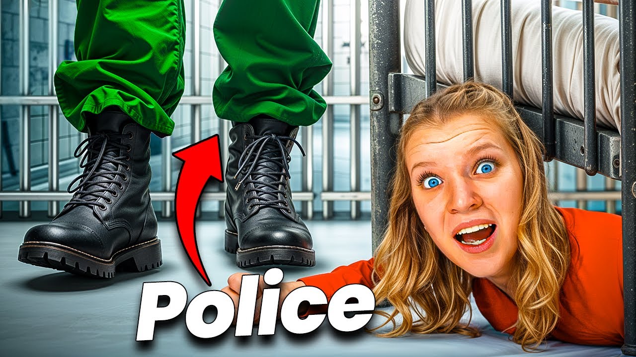 LOCKED IN 3 LEGO PRISONS FOR 24 HOURS - YouTube