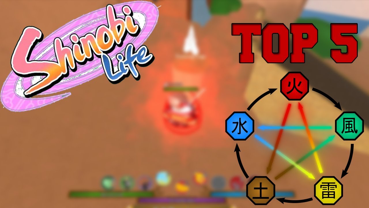 TOP 5 ELEMENT IN SHINOBI LIFE - 0.82 Shinobi Life 🅾️🅰️ - YouTube