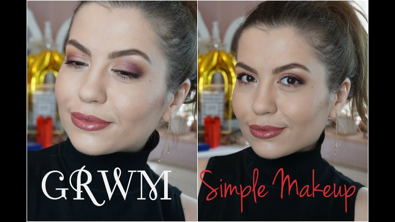 GRWM - Trenduri , pareri si makeup simplu | Mademoiselle Lorraine - YouTube