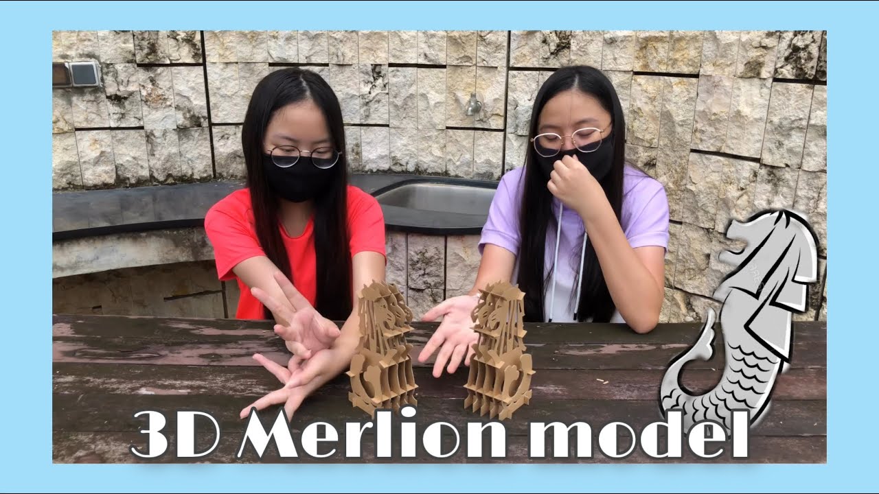 3D Merlion model 🧩 - YouTube