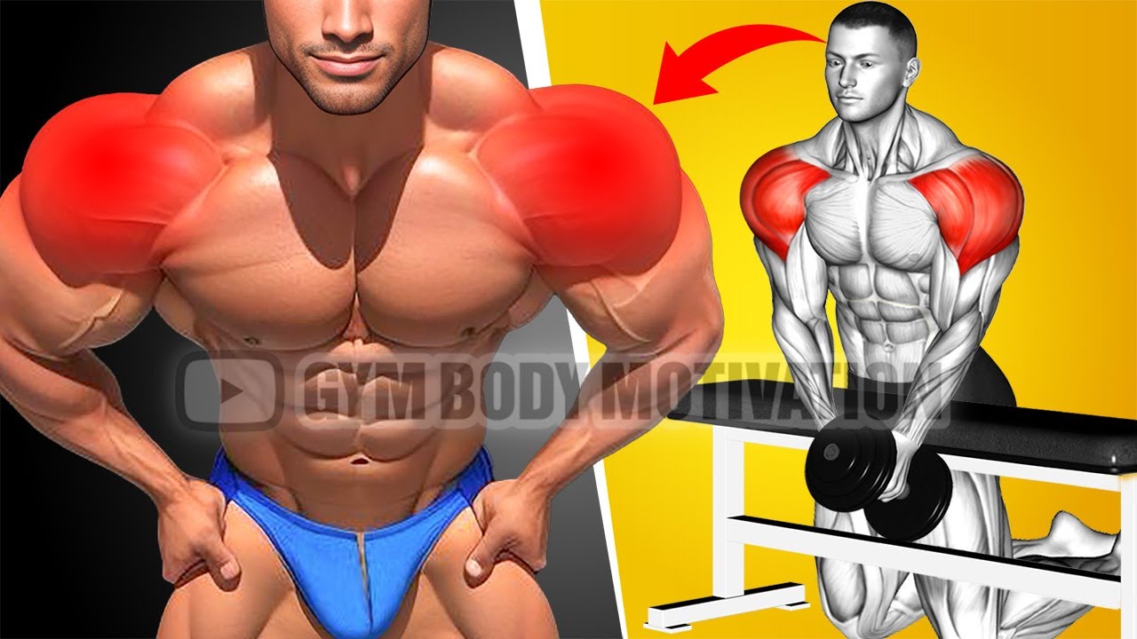 Build Your Shoulder Muscle With Only 2 Times Per Week - YouTube