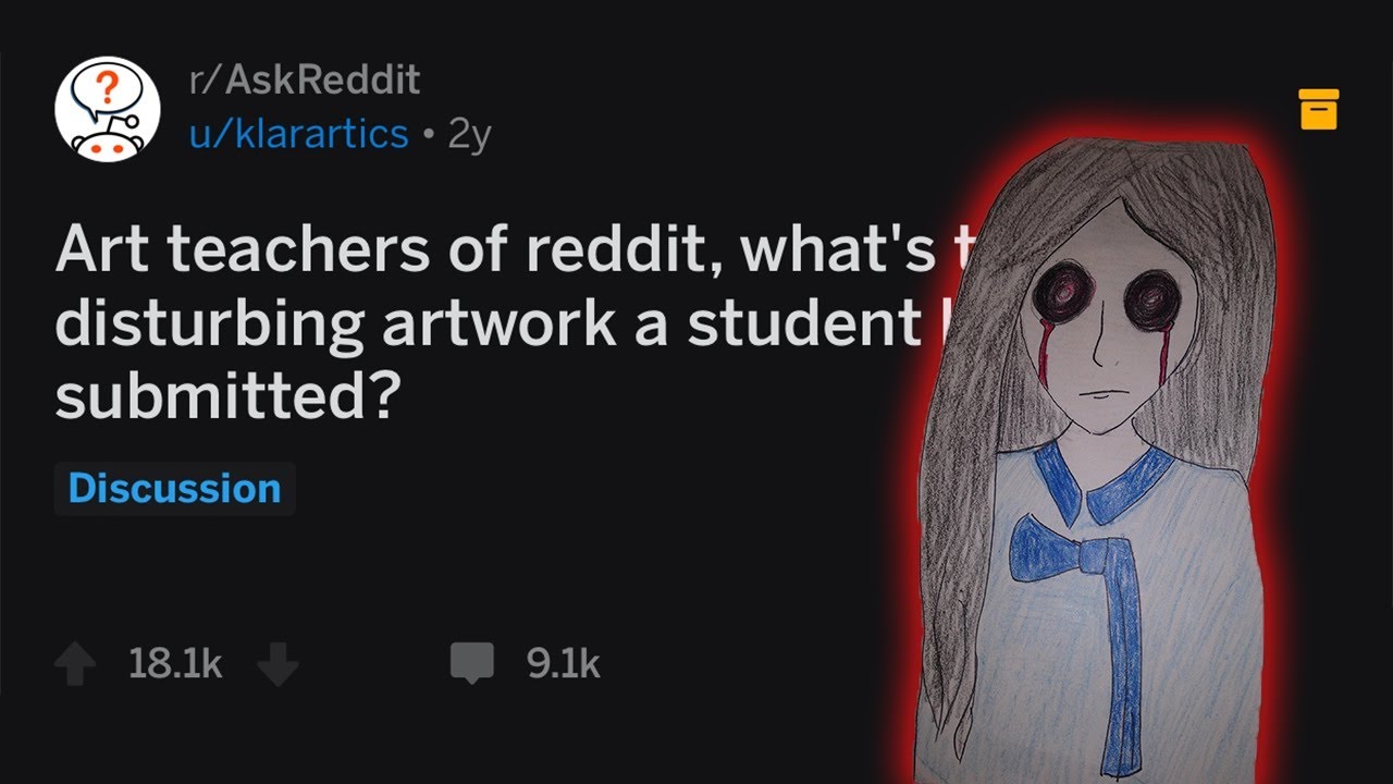 Teachers Share DISTURBING Artwork Students Submitted - YouTube