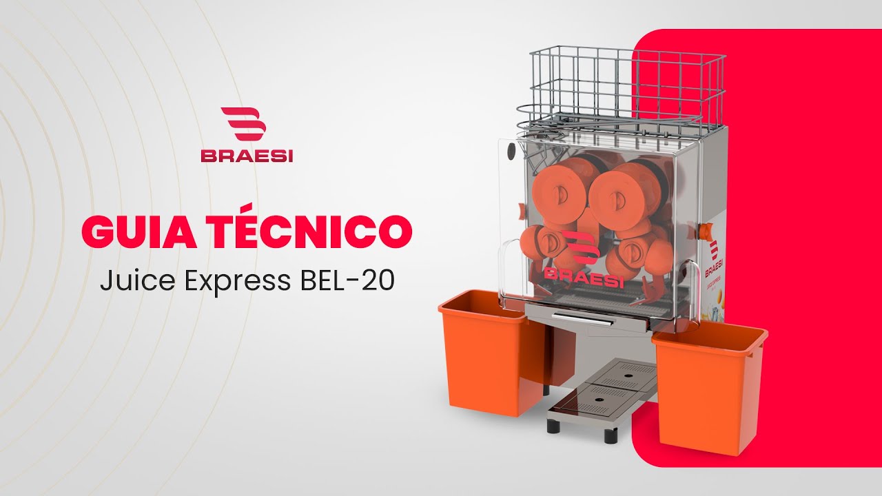 Como realizar a limpeza da Juice Express BEL-20 Braesi: Guia Técnico ...