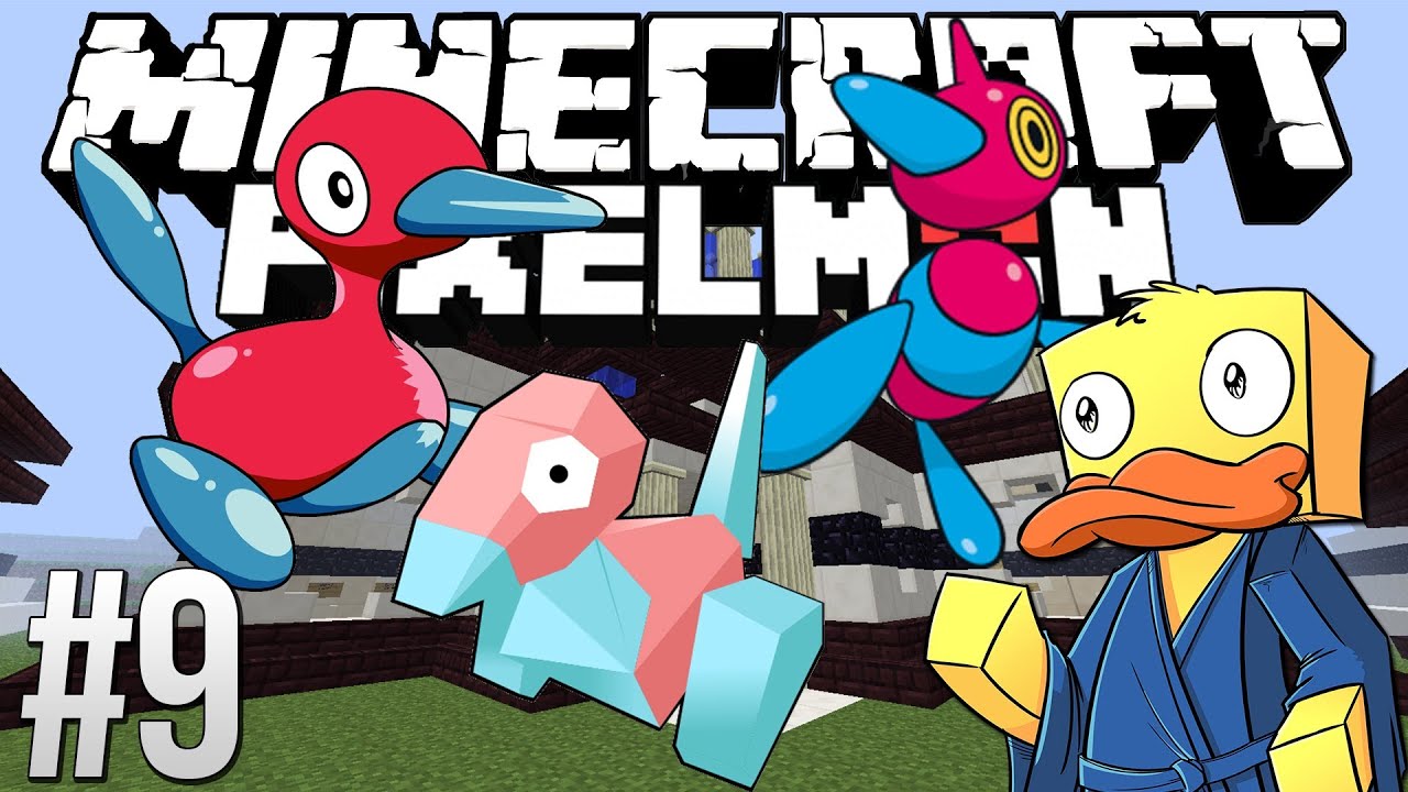 Minecraft Pixelmon PORYGON Evolutions! (Minecraft Pixelmon Multiplayer ...