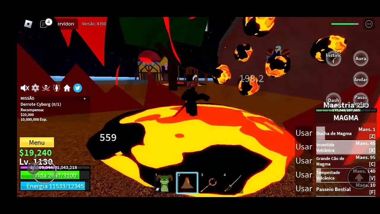 matando o Boss Cyborg | blox fruits - YouTube