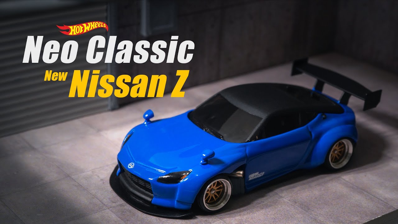 Hot Wheels Custom Nissan Fairlady 400Z by Tolle Garage - YouTube