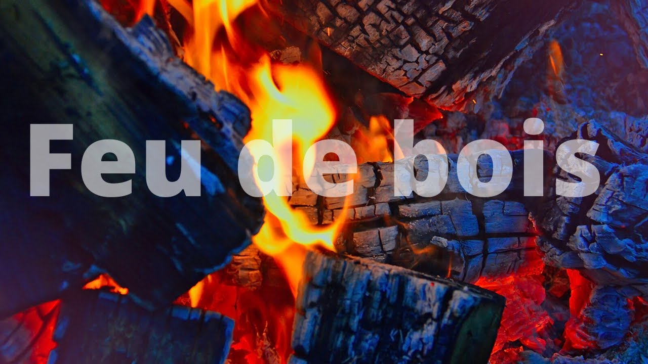 Relaxing Fireplace and Perfect Crackling Fire - Feu de Bois ...
