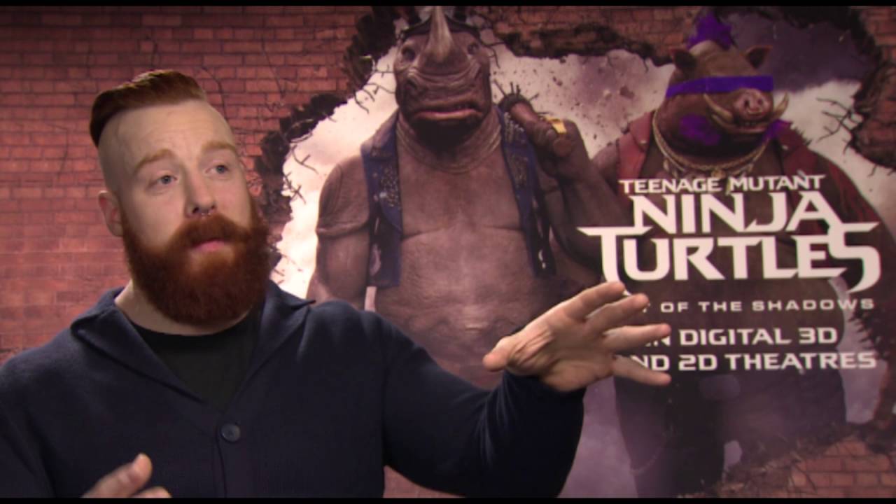 Irish WWE star Sheamus Interview for TEENAGE MUTANT NINJA TURTLES Out ...
