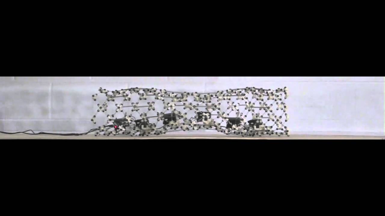 Compliant Modular Mesh Worm (6X speed) - YouTube