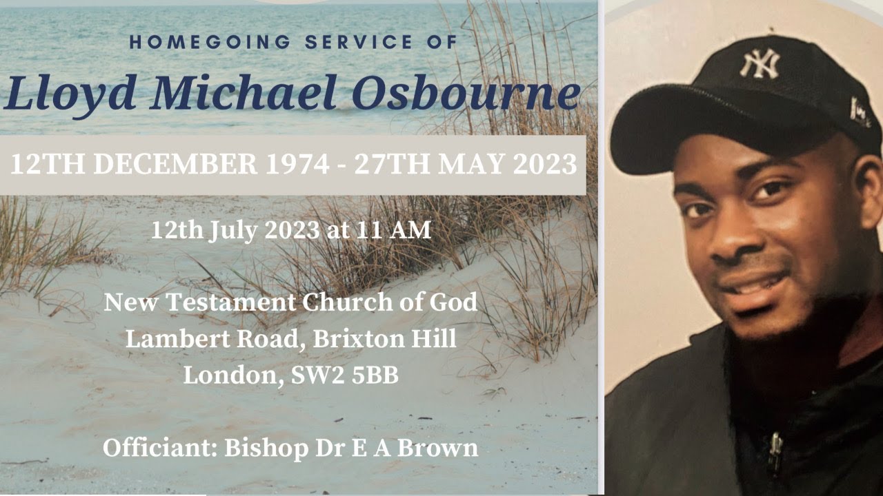 Lloyd Michael Osbourne Homegoing Service - YouTube
