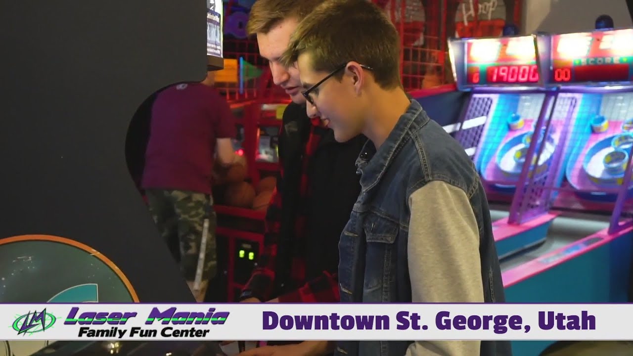Laser Mania Family Fun Center - Saint George, Utah - YouTube
