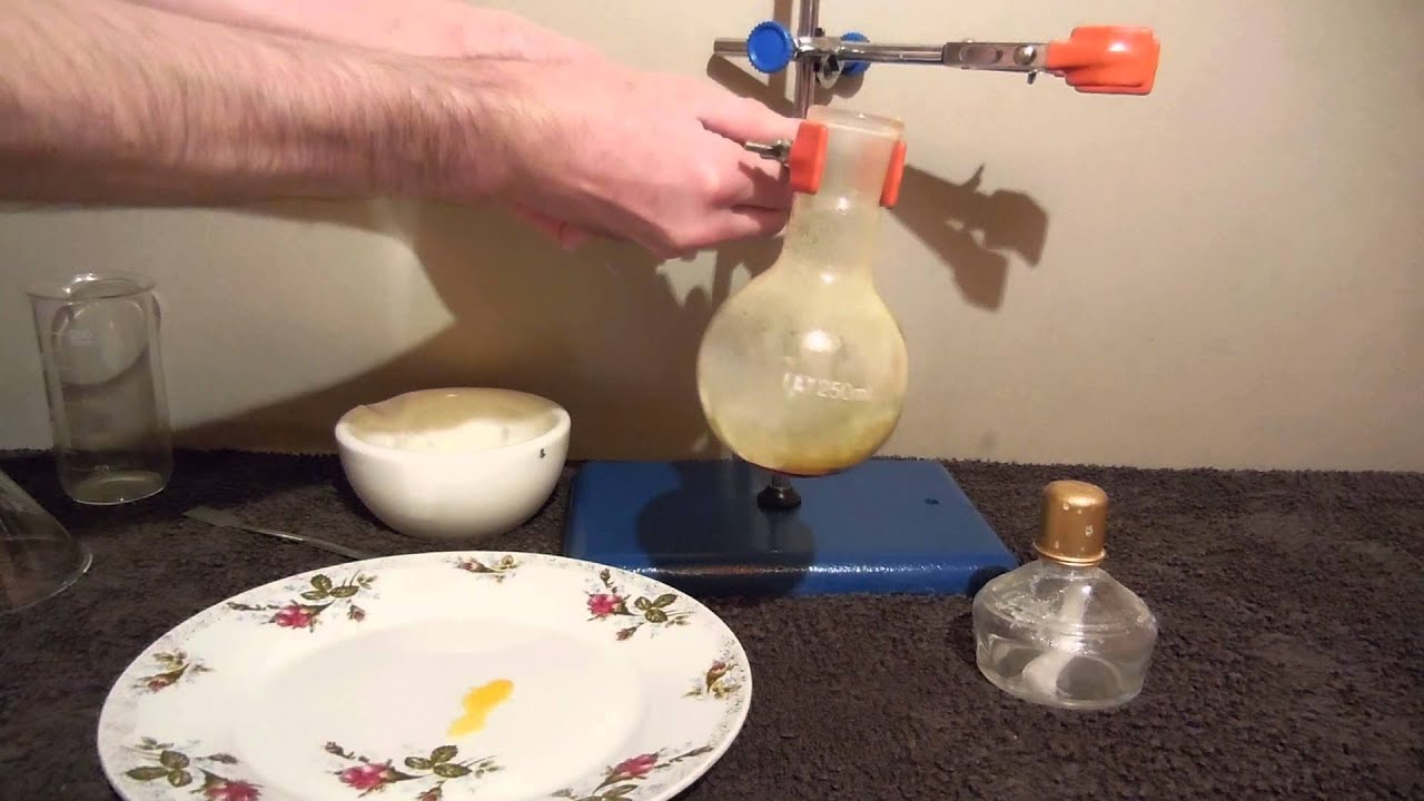 Chemistry Experiment Liquid Sulfur Full HD video - YouTube