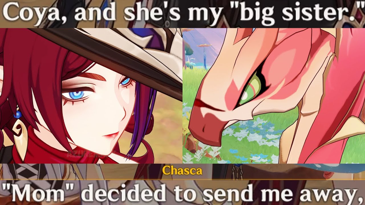 ONEE-SAN?? CHASCA Meets Her SISTER and Their Past Story Cutscene ...