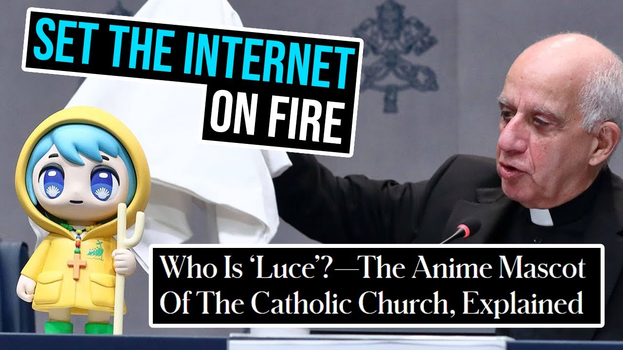 The Vatican's New Anime Mascot "Luce" Set The Internet On Fire - YouTube