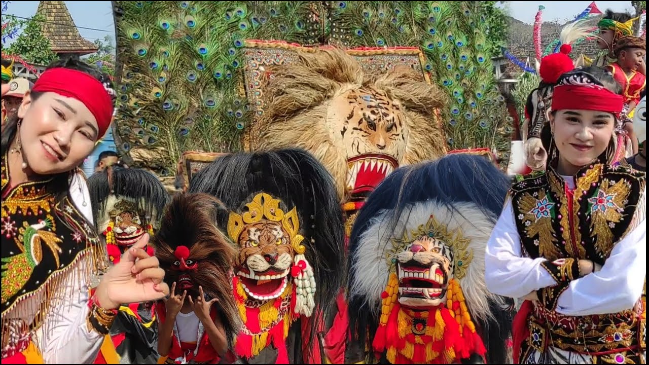 Kirab Seni Barong, Reog Ponorogo, Jaranan LIVE TEGALDOWO - YouTube