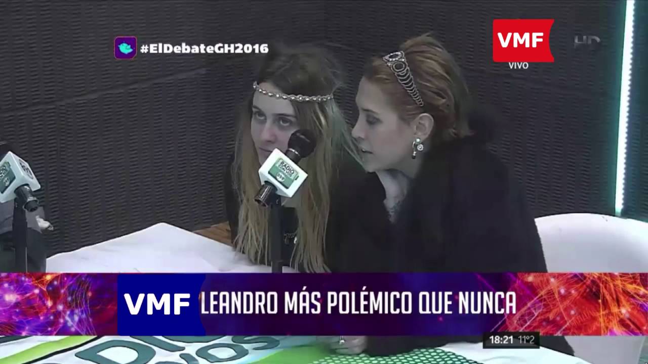 GH16: Leandro "sin pelos en la lengua" en Radio Con Vos - YouTube