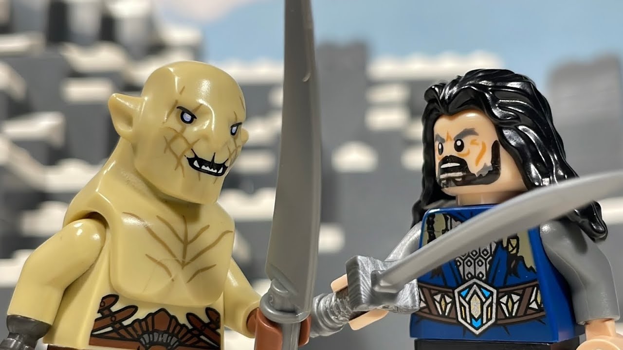 Lego Hobbit Stop Motion | Azog vs Thorin - YouTube
