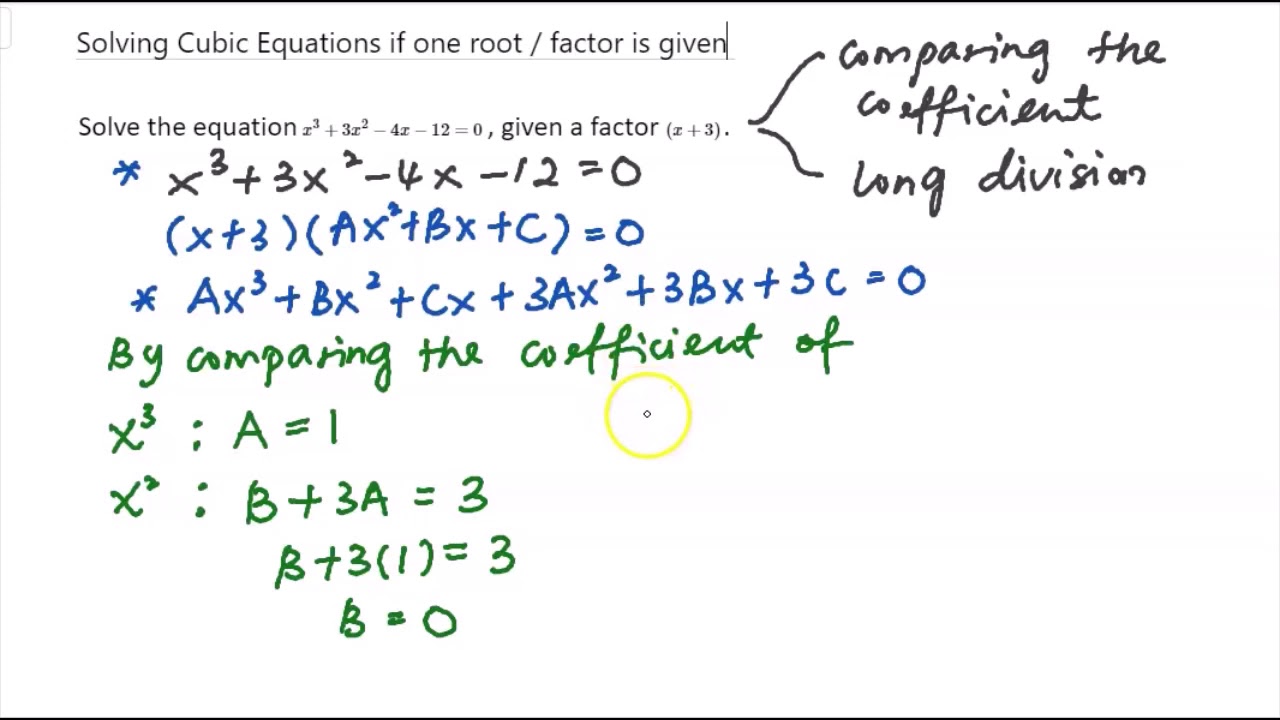 Cubic Formula Factoring Factoring Special Binomials You Can Use The cubic-formula-factoring-factoring-special-binomials-you-can-use-the