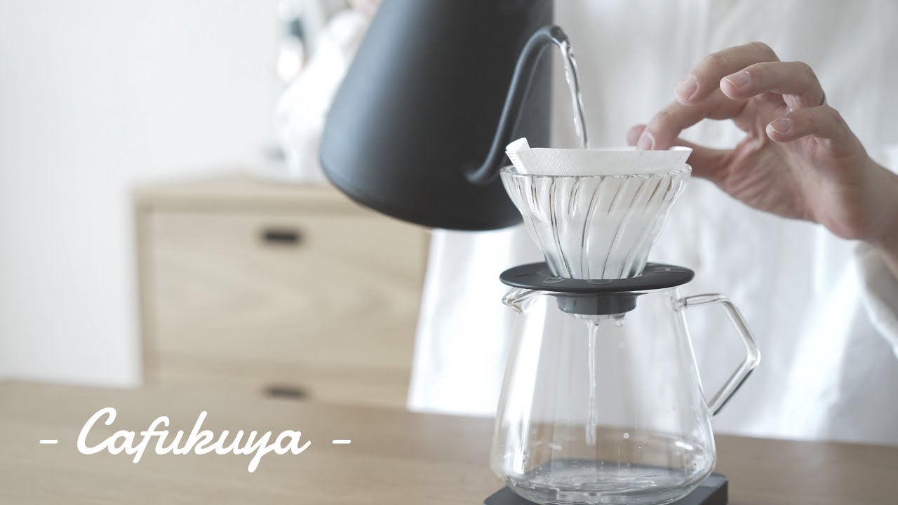 Hario V60 Hand Drip Recipe. [Cafukuya] - YouTube
